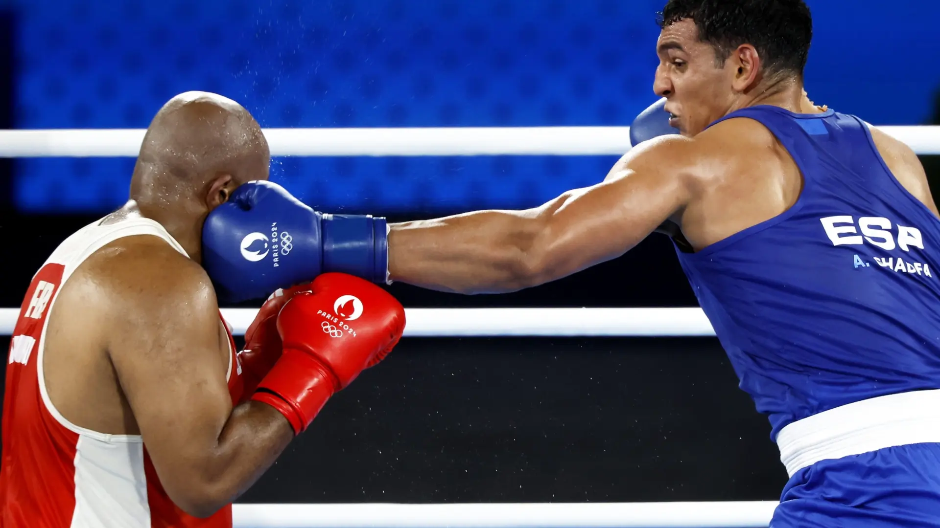 Fotos | Combate de boxeo semifinal +92 kilos de los Juegos Olímpicos de ...