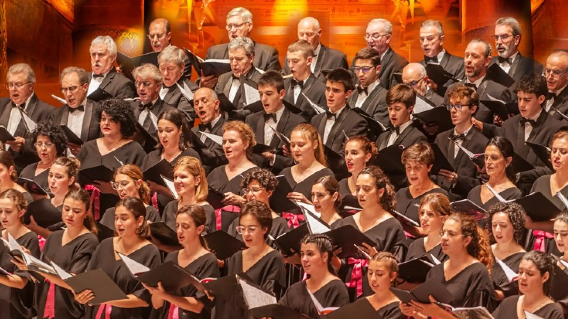 Con el Orfeón Donostiarra