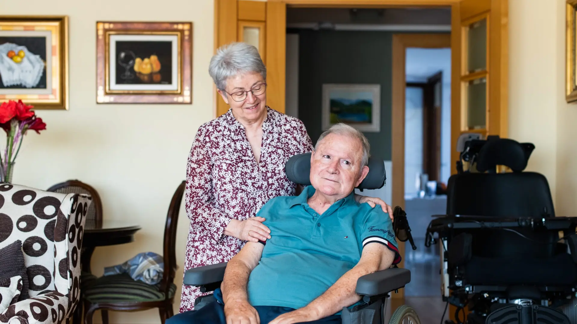 El día a día de Carmelo, enfermo de ELA | Imágenes