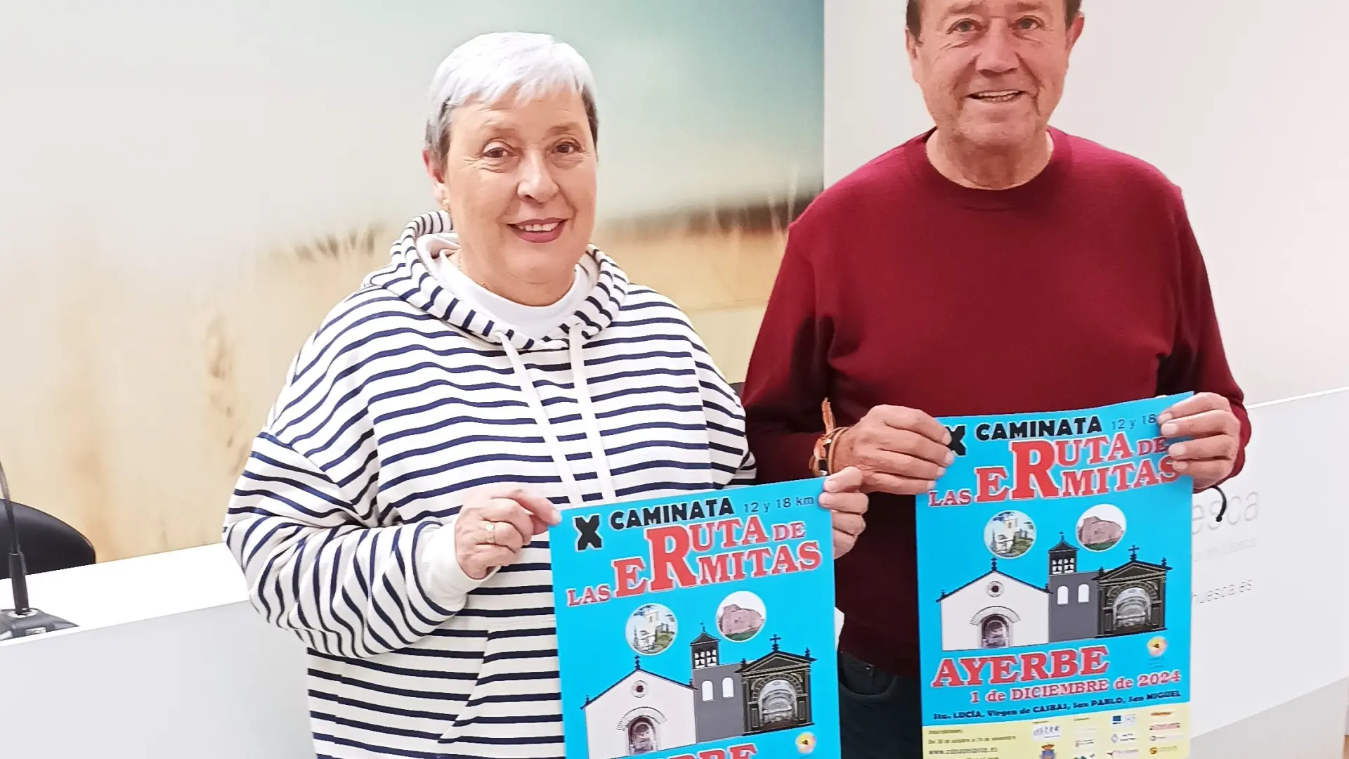 Ayerbe celebra la 10ª edición de la Ruta de las Ermitas con un tope de ...