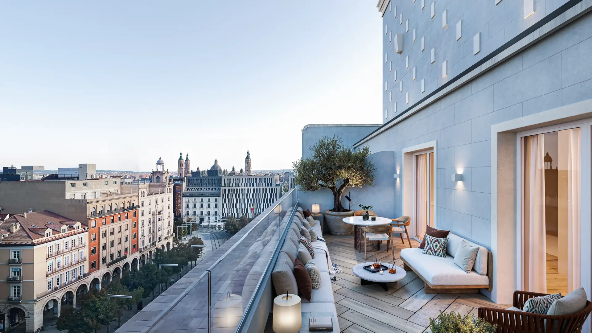 Las últimas plantas de un icónico edificio de Independencia en Zaragoza serán reformadas para ...