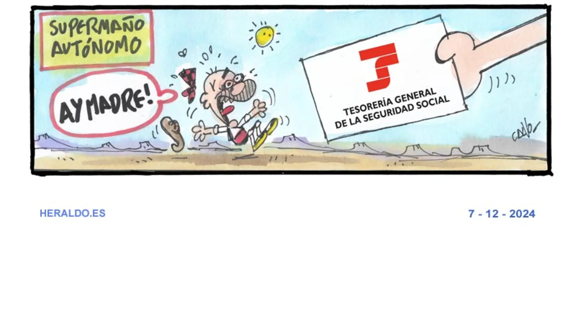 La viñeta diaria de Supermaño