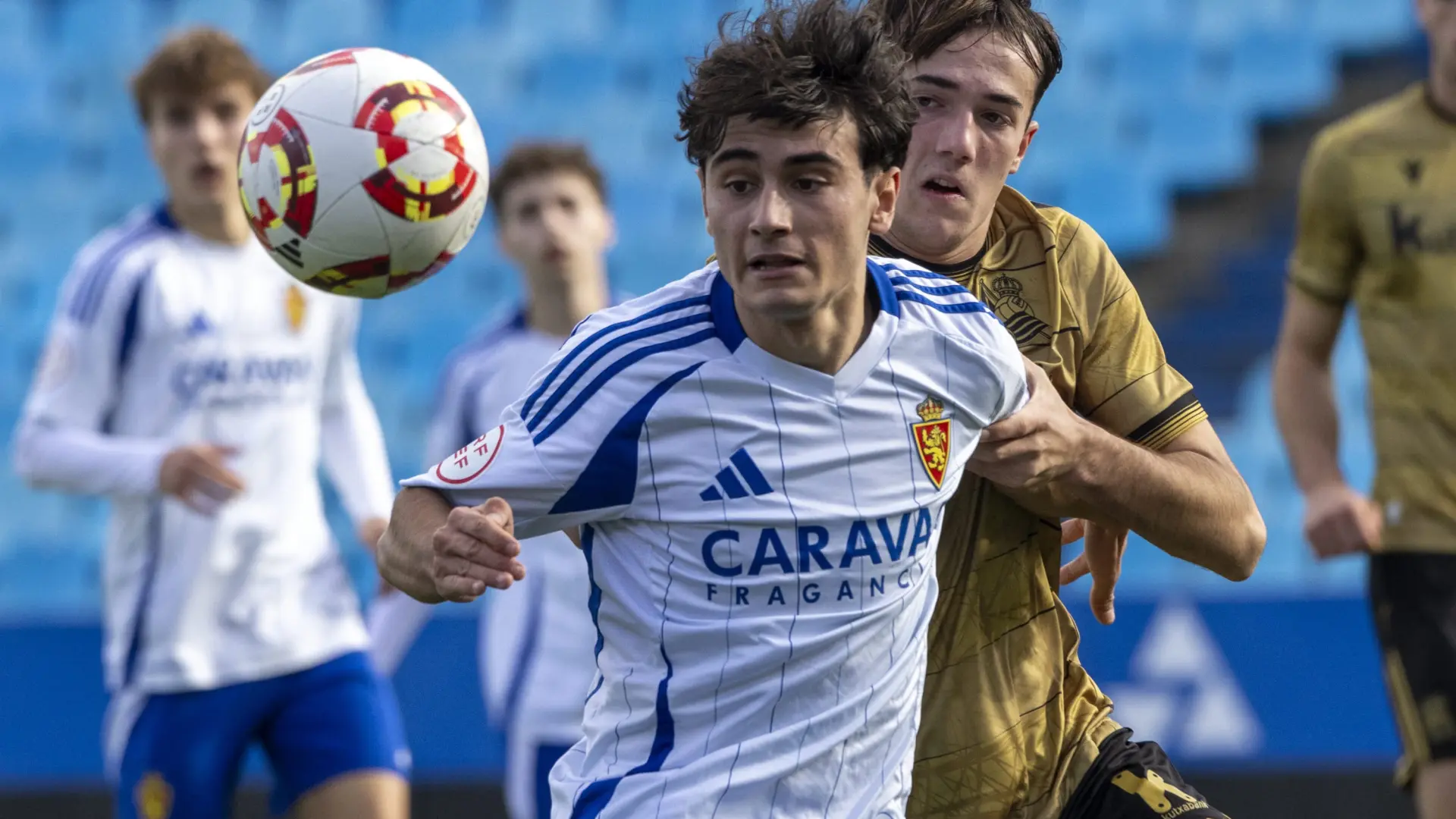 El Zaragoza juvenil honra los 50 años de la Ciudad Deportiva con un ...