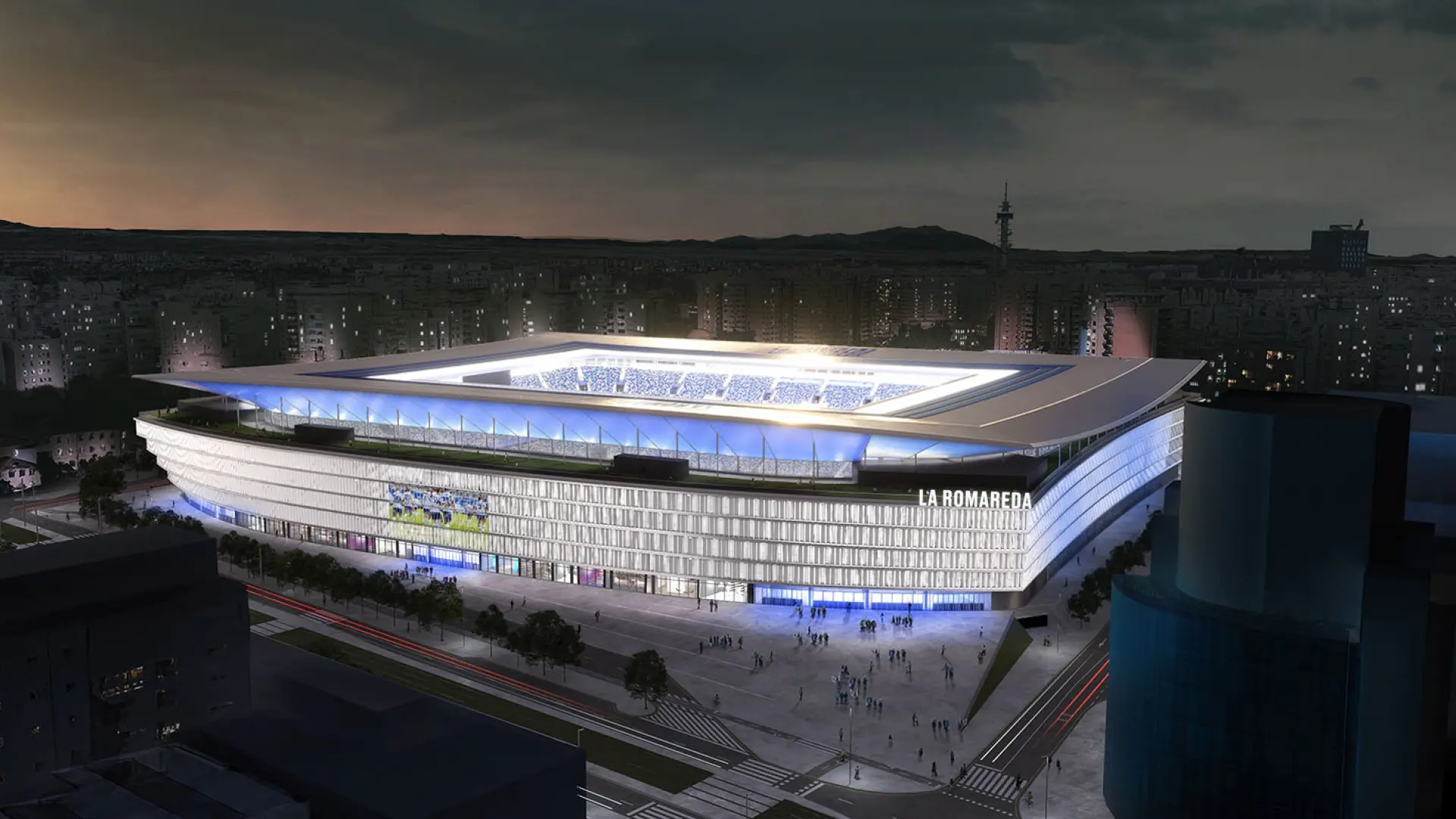 Imágenes de la nueva Romareda: así será el estadio del Real Zaragoza