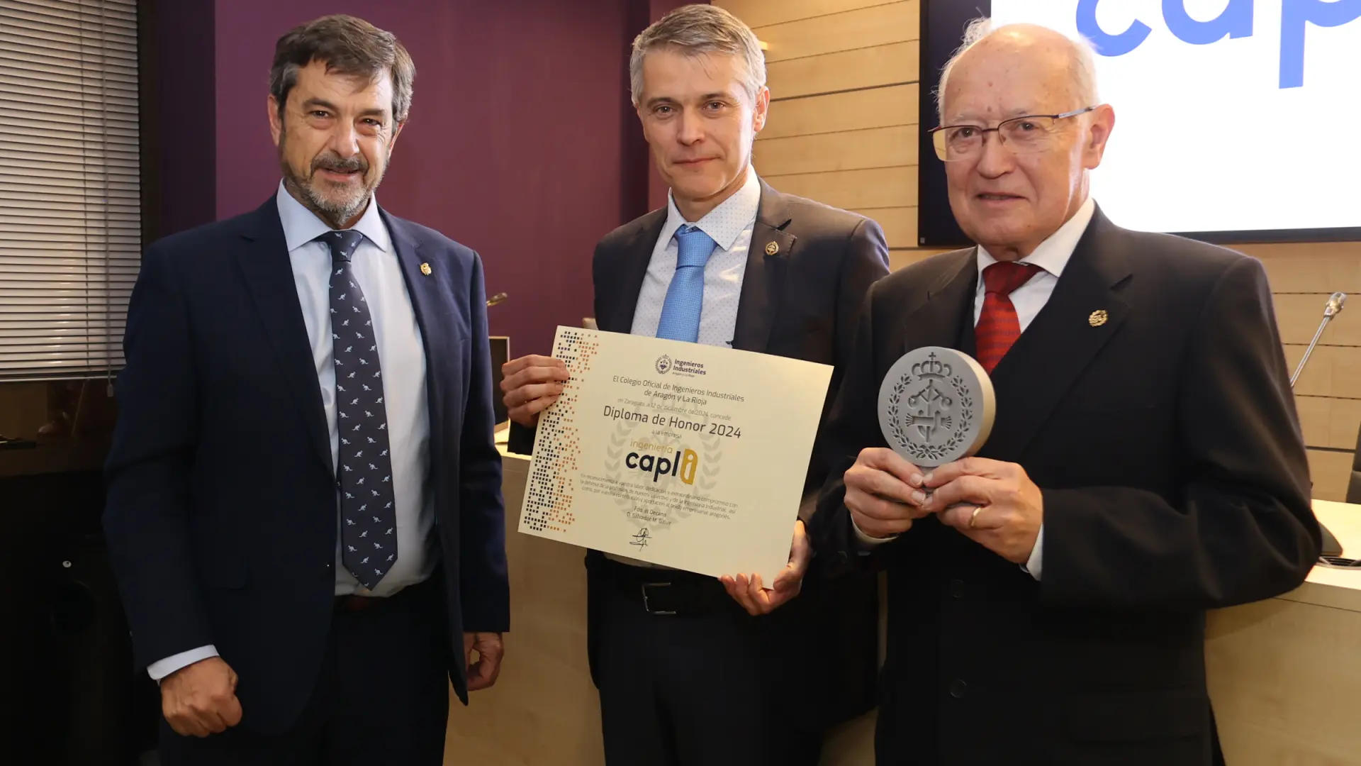 La oscense Capli recibe el máximo galardón de los ingenieros ...