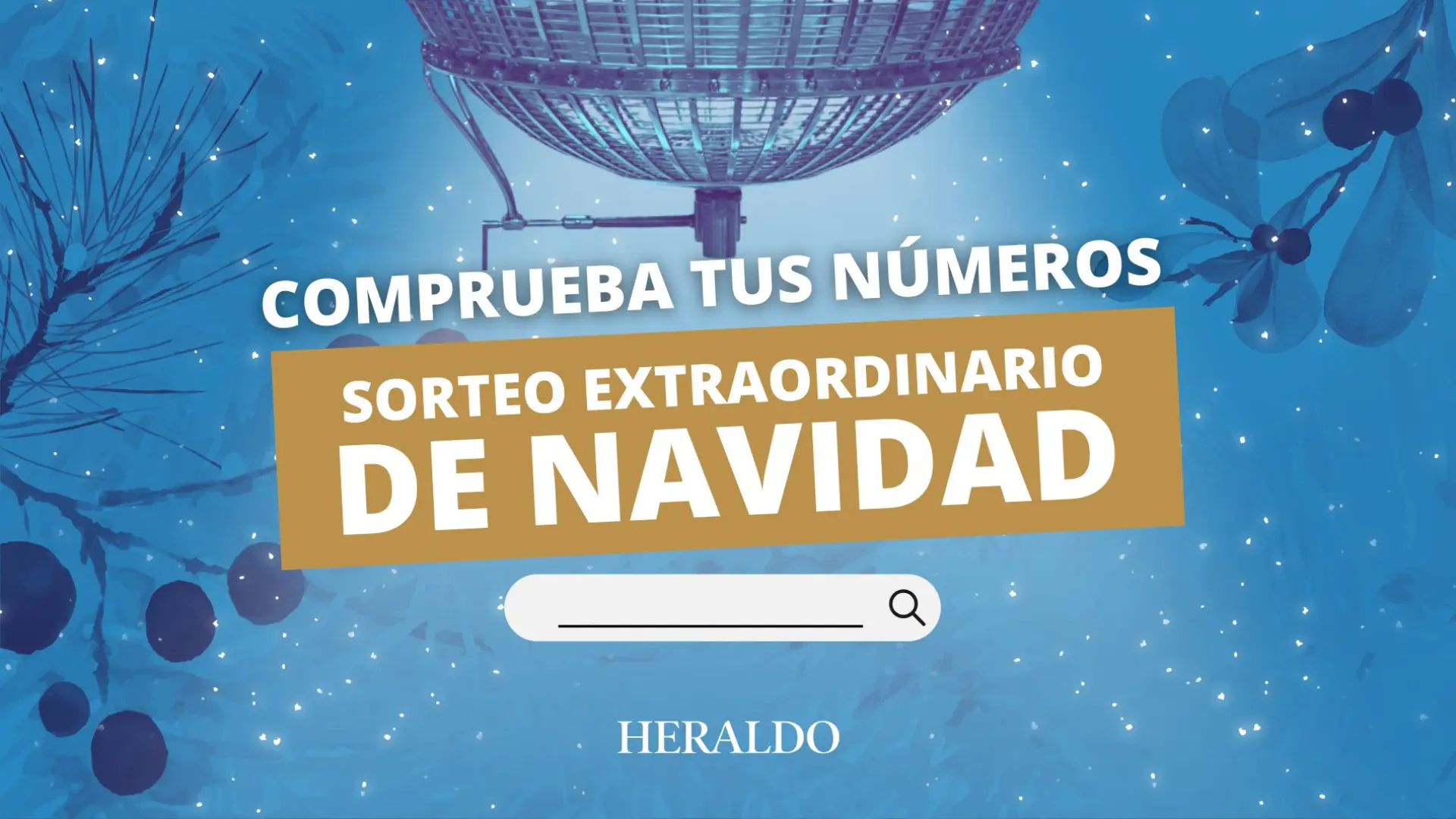 Lista oficial de premios de Lotería de Navidad 2024