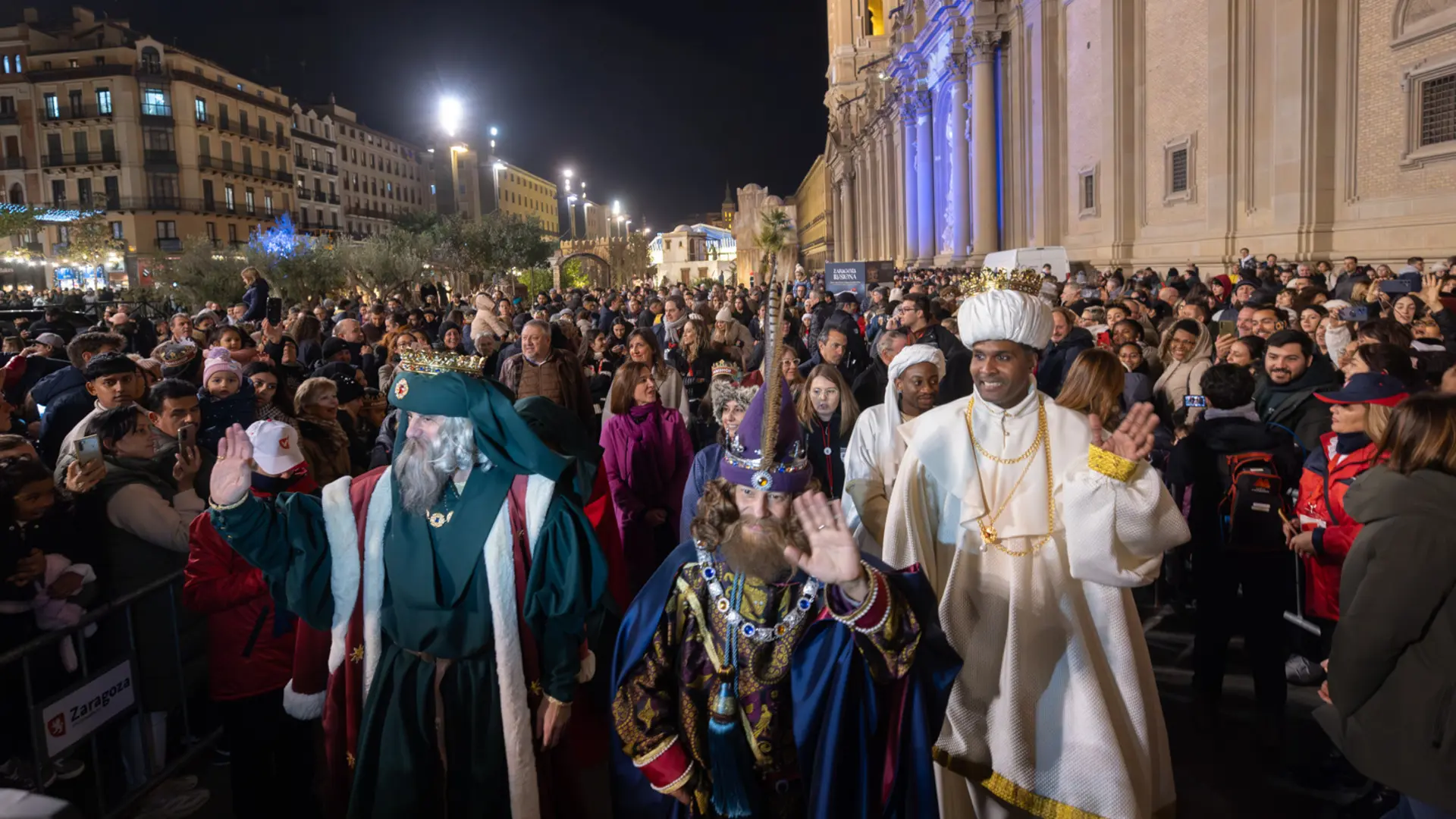 Así ha sido la Cabalgata de los Reyes Magos 2025 en Zaragoza