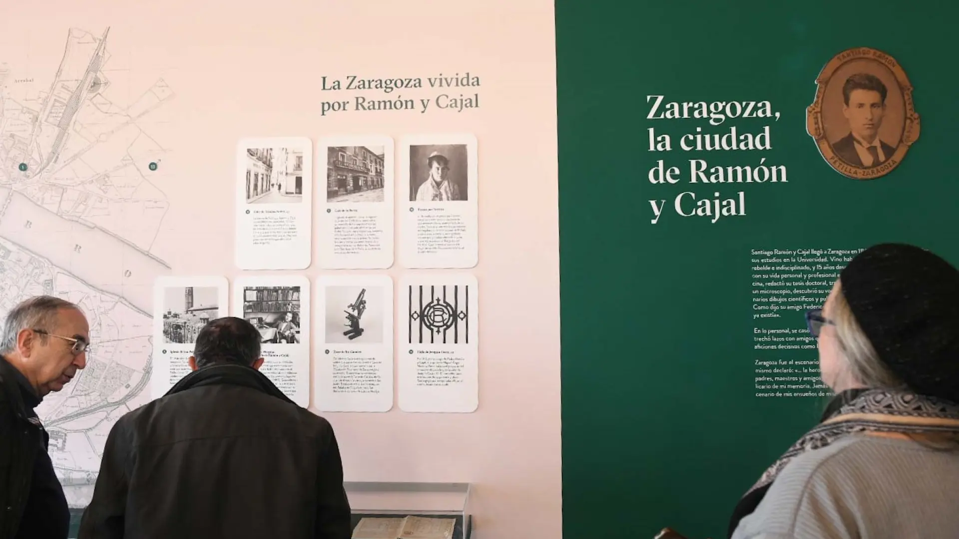 Zaragoza reivindica su vínculo con Santiago Ramón y Cajal en una exposición
