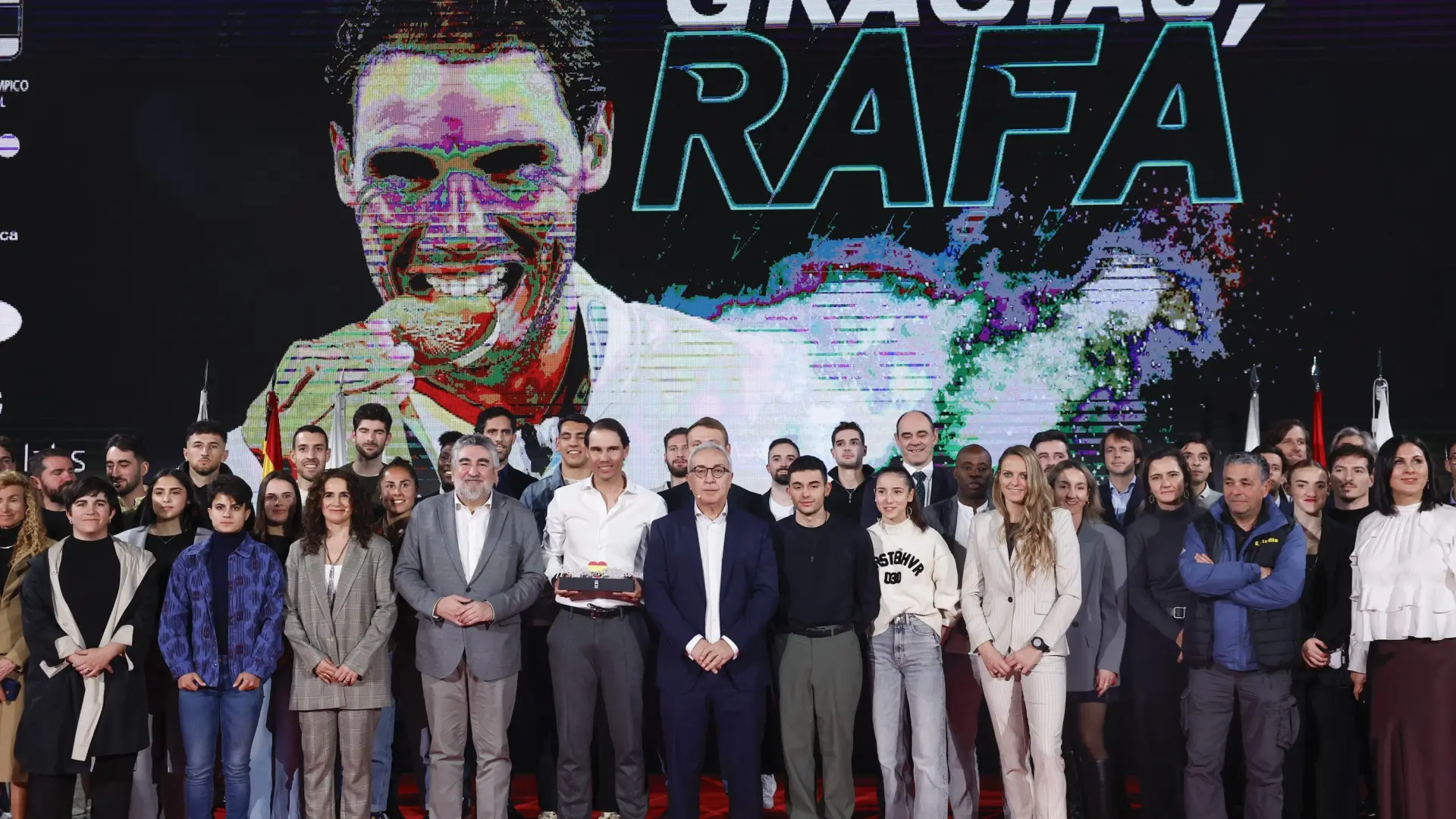Homenaje del COE a Rafa Nadal: "Tengo que descubrir lo que quiero ser y ...
