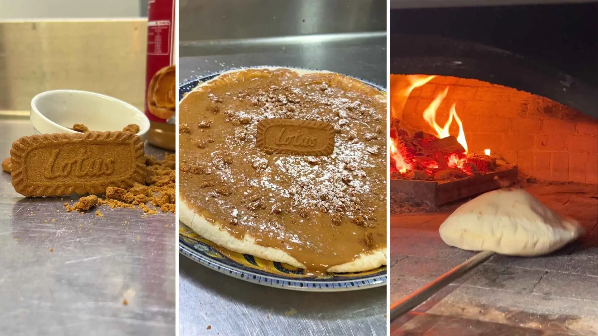 Llega la pizza de galleta Lotus a Zaragoza: una explosión de sabor en ...