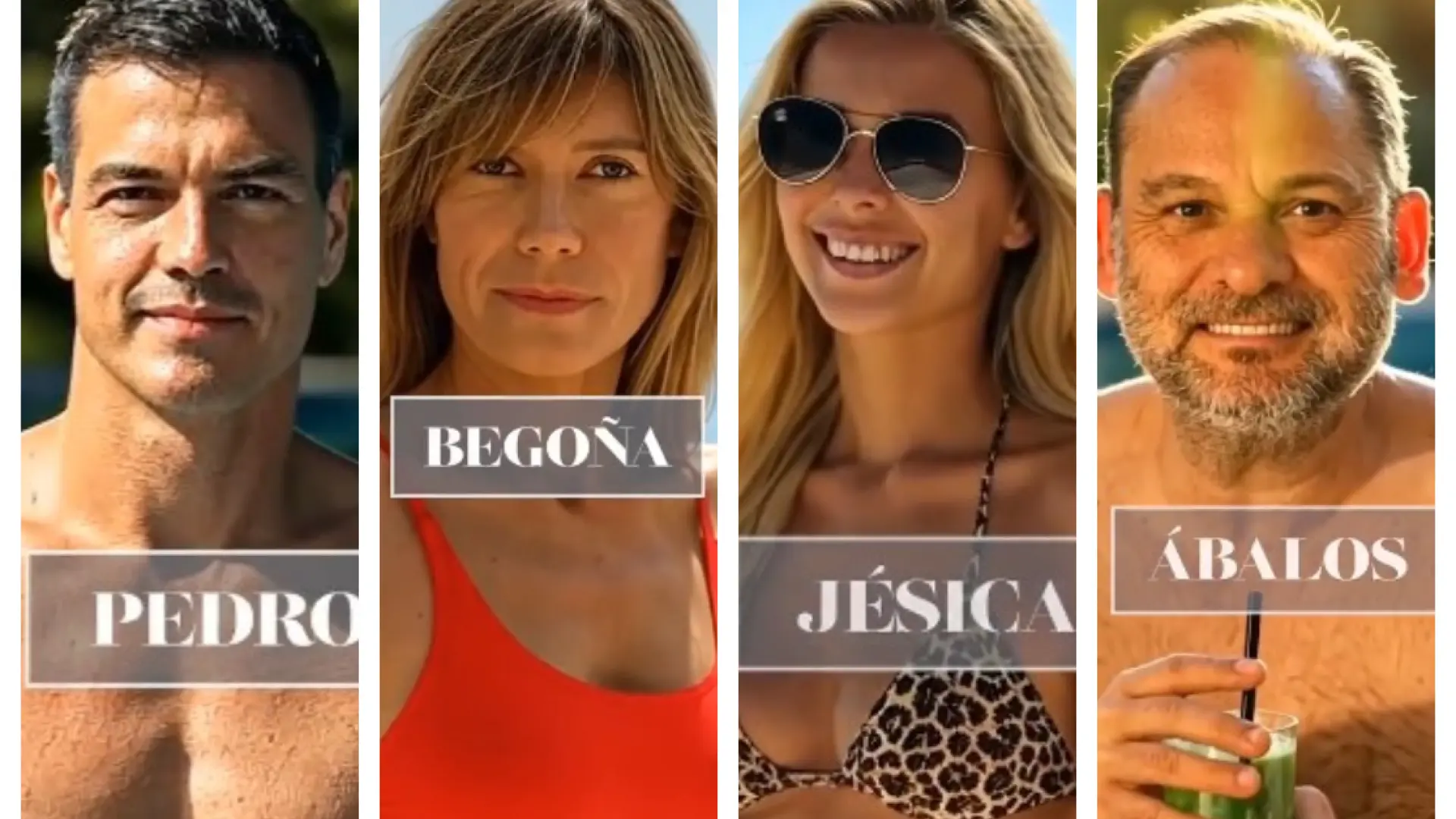 'La isla de las corrupciones', la campaña del PP que protagonizan Pedro Sánchez, Begoña Gómez ...