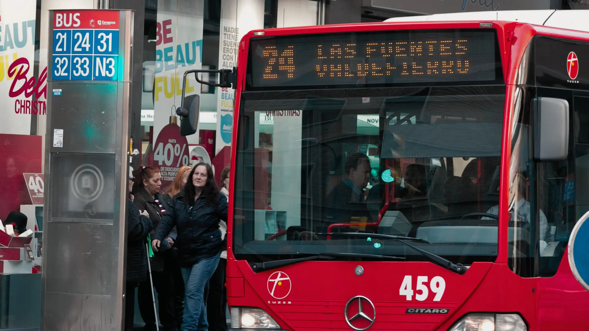 Adiós a la línea 24 de bus en Zaragoza: los autobuses que circulan en ...