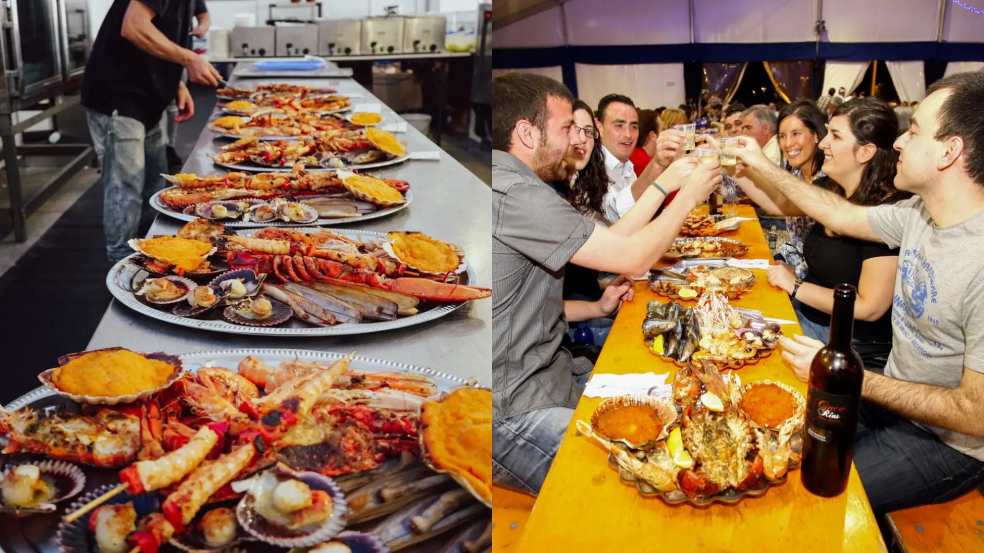 Cuánto cuesta una mariscada en Marisgalicia de Zaragoza
