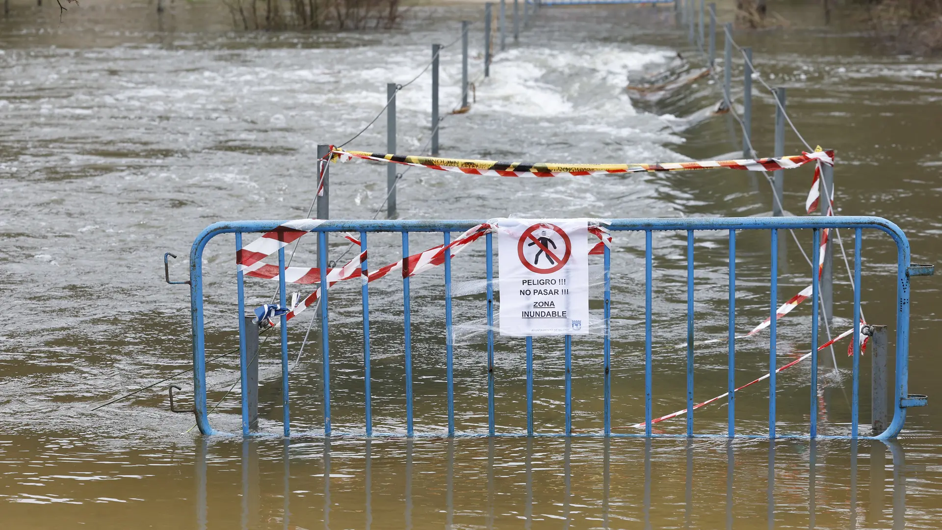 Piden precaución en el río Manzanares por posibles inundaciones