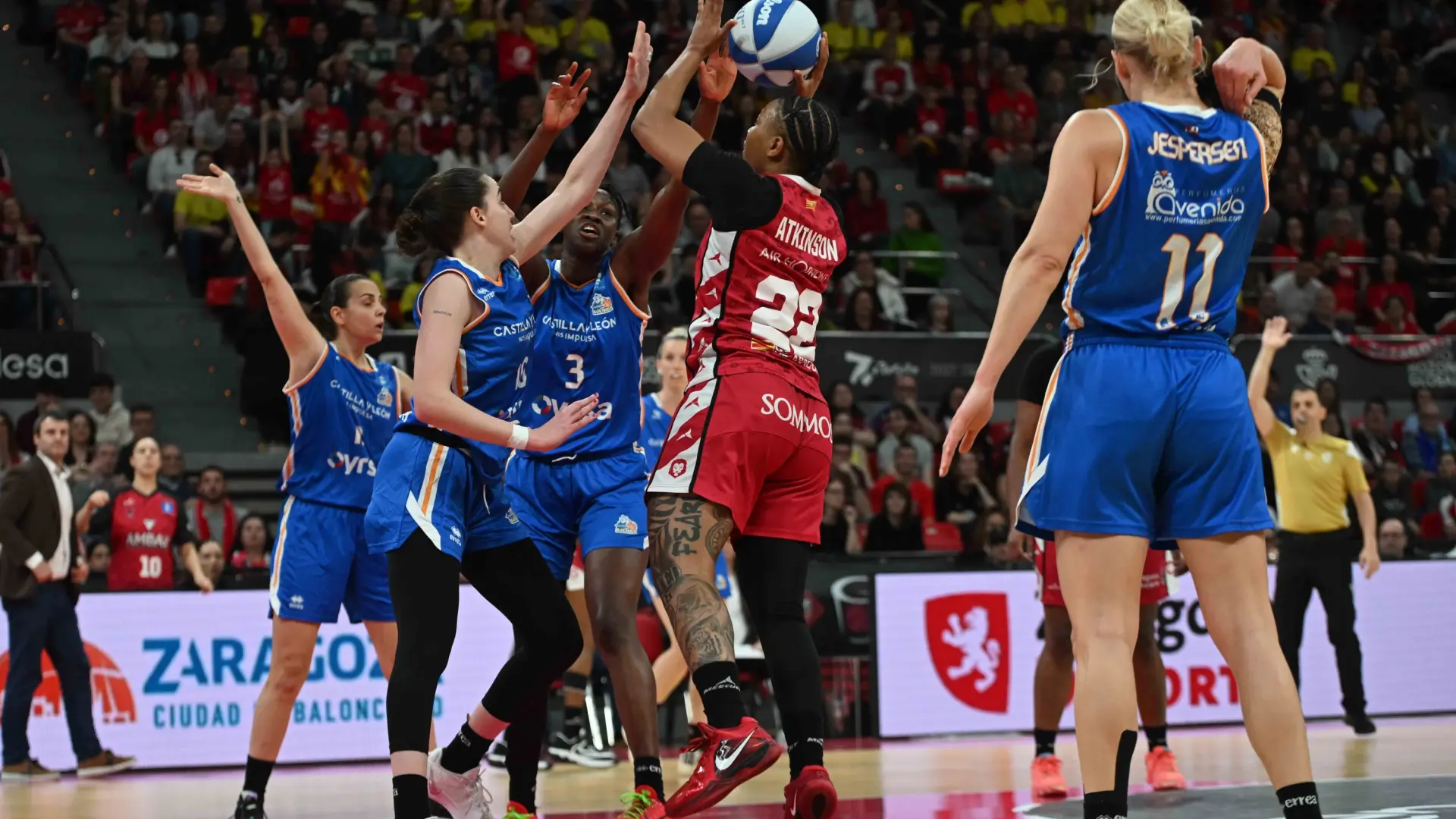 Esta ha sido la mejor jugadora del partido Perfumerías Avenida-Casademont Zaragoza de las ...