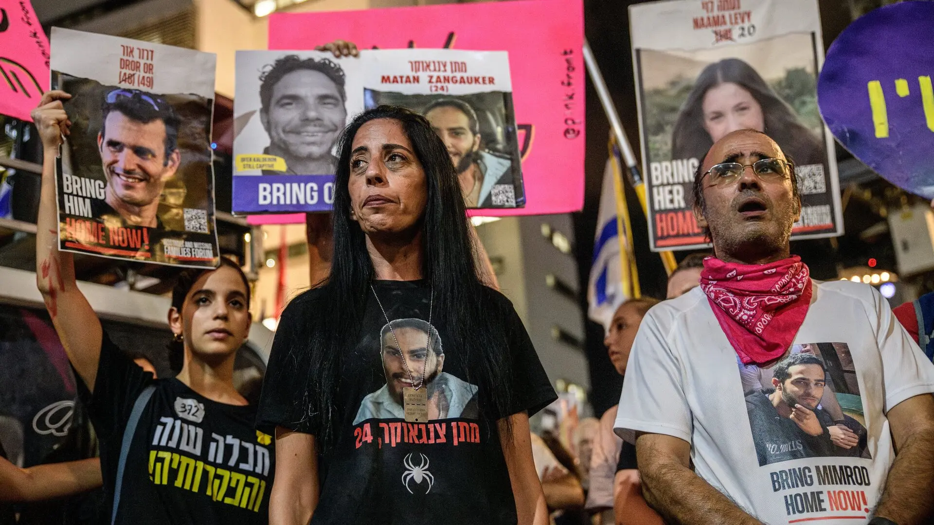 El padre de uno de los rehenes acusa a Netanyahu de "reventar el ...