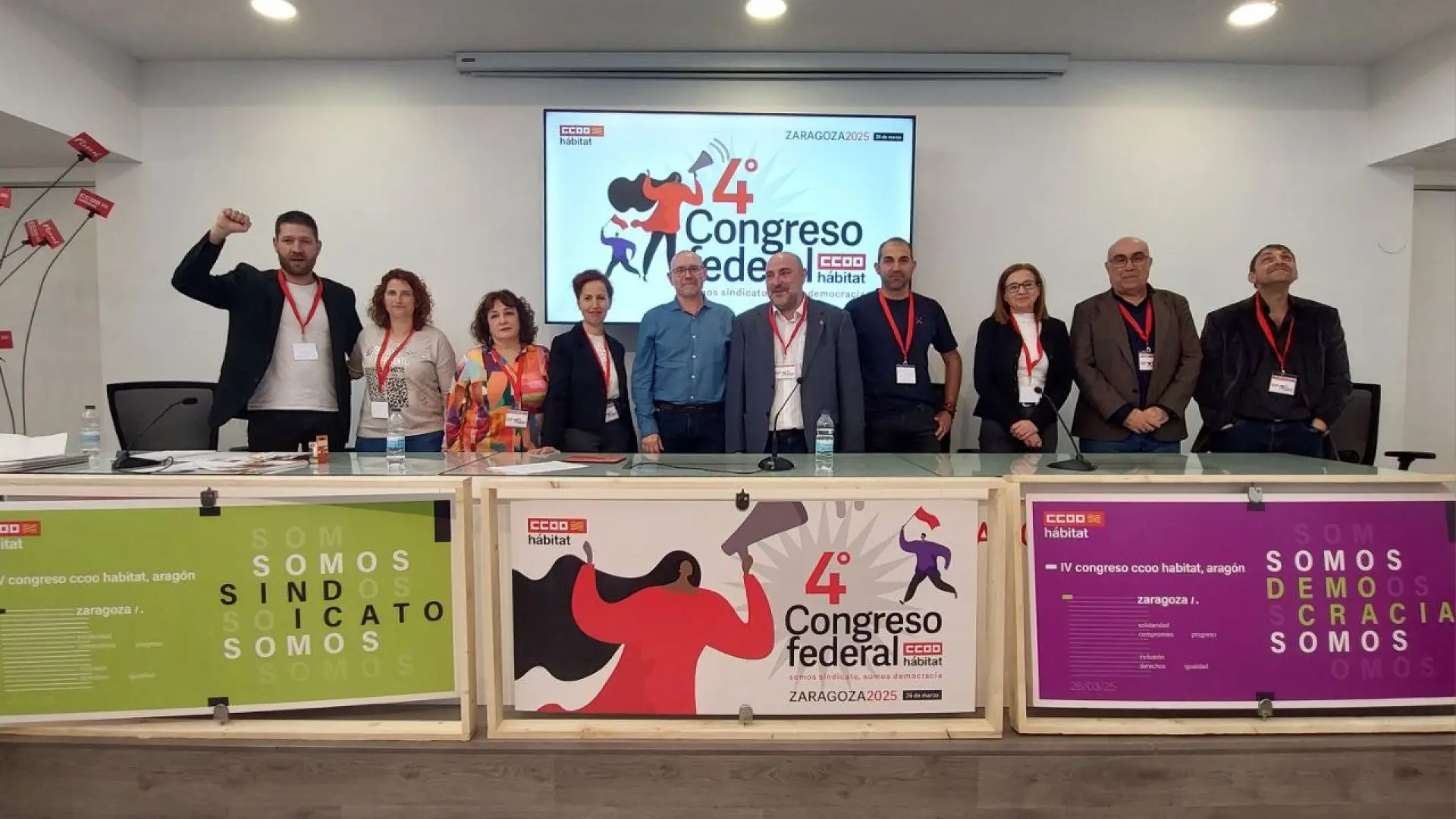 Pablo Castillo, elegido secretario general del Hábitat en CC. OO. Aragón