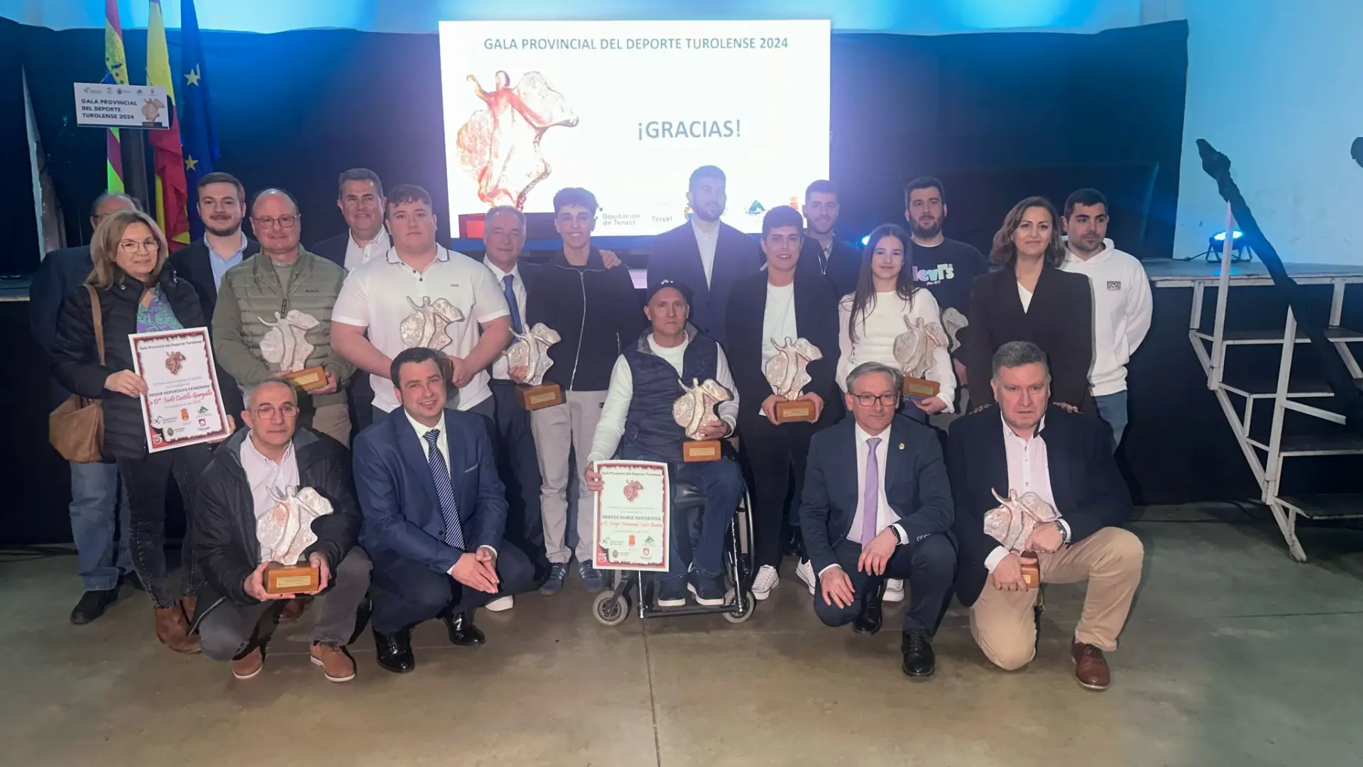 Judit Castillo y Gonzalo Sánchez, los mejores deportistas de Teruel