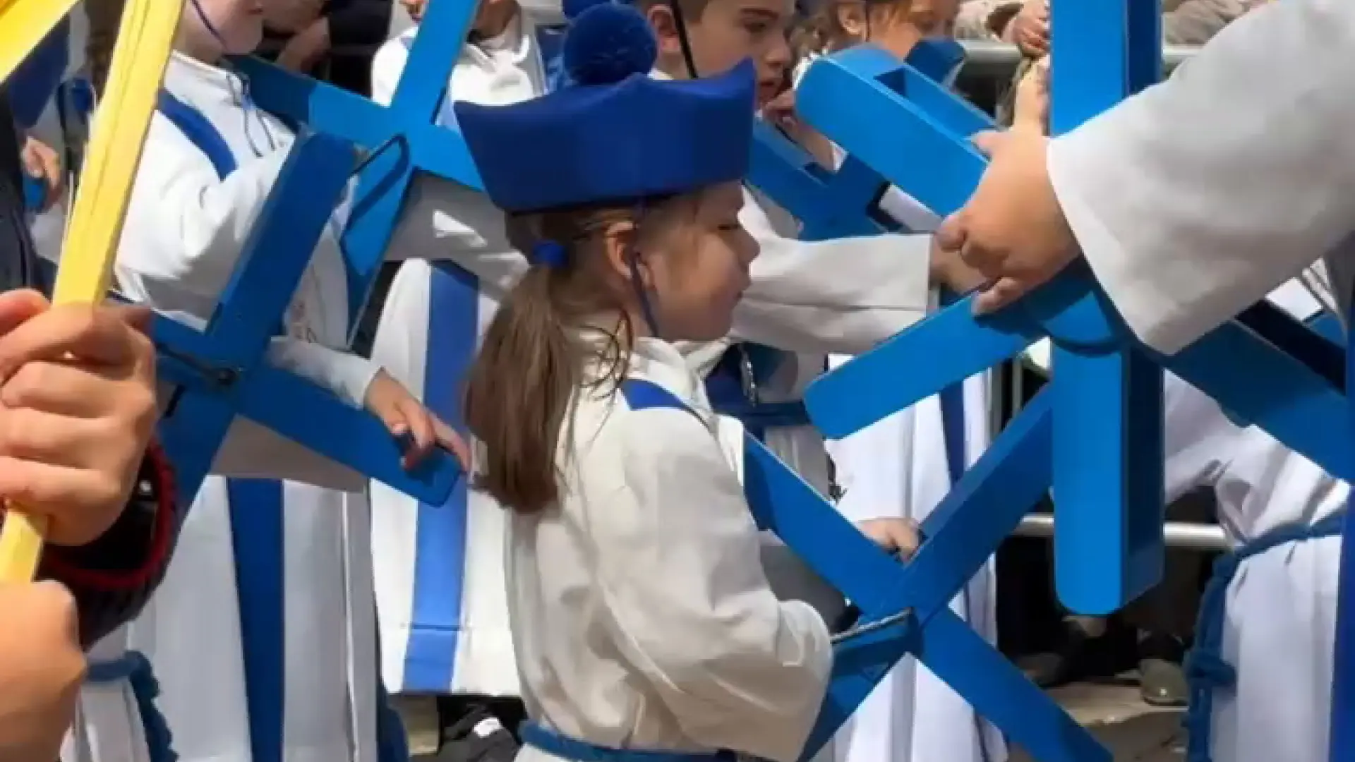 Procesión de la Entrada del Domingo de Ramos 2025, en Zaragoza