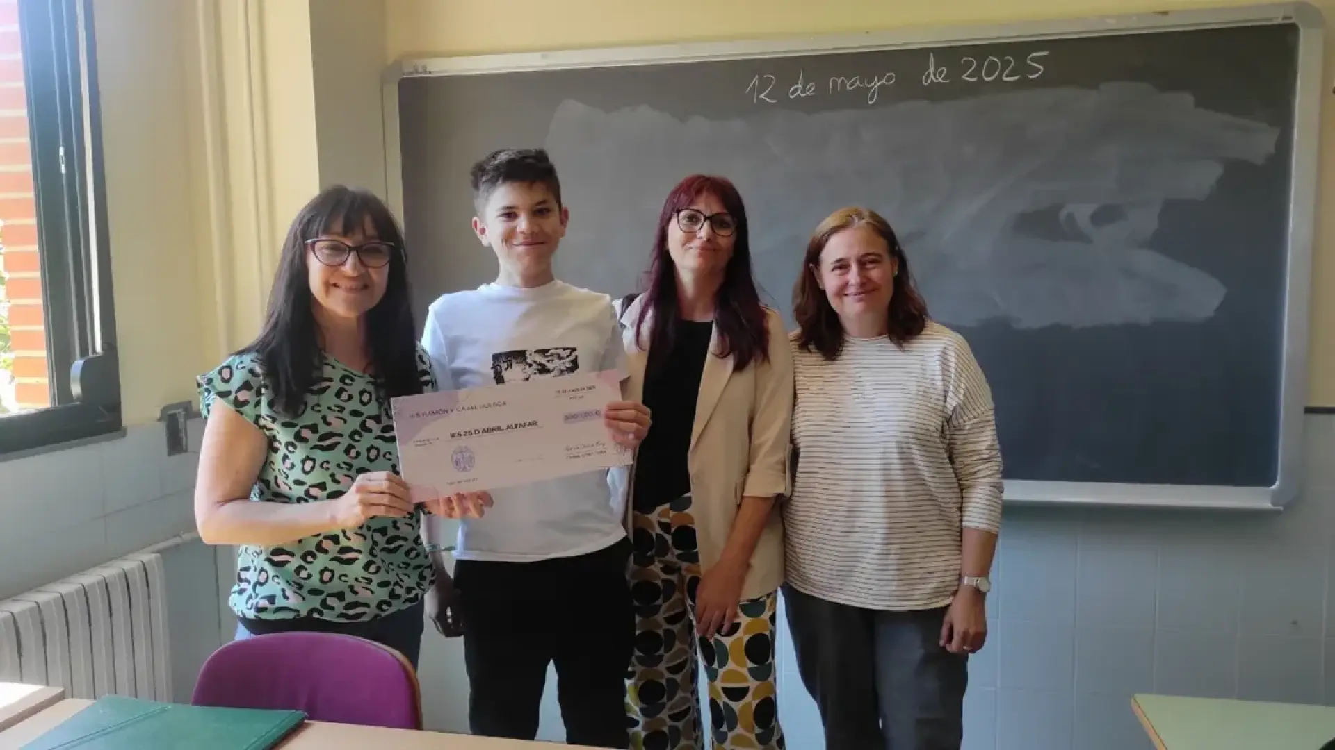 Solidaridad del IES Ramón y Cajal de Huesca con alumnos de Alfafar ...