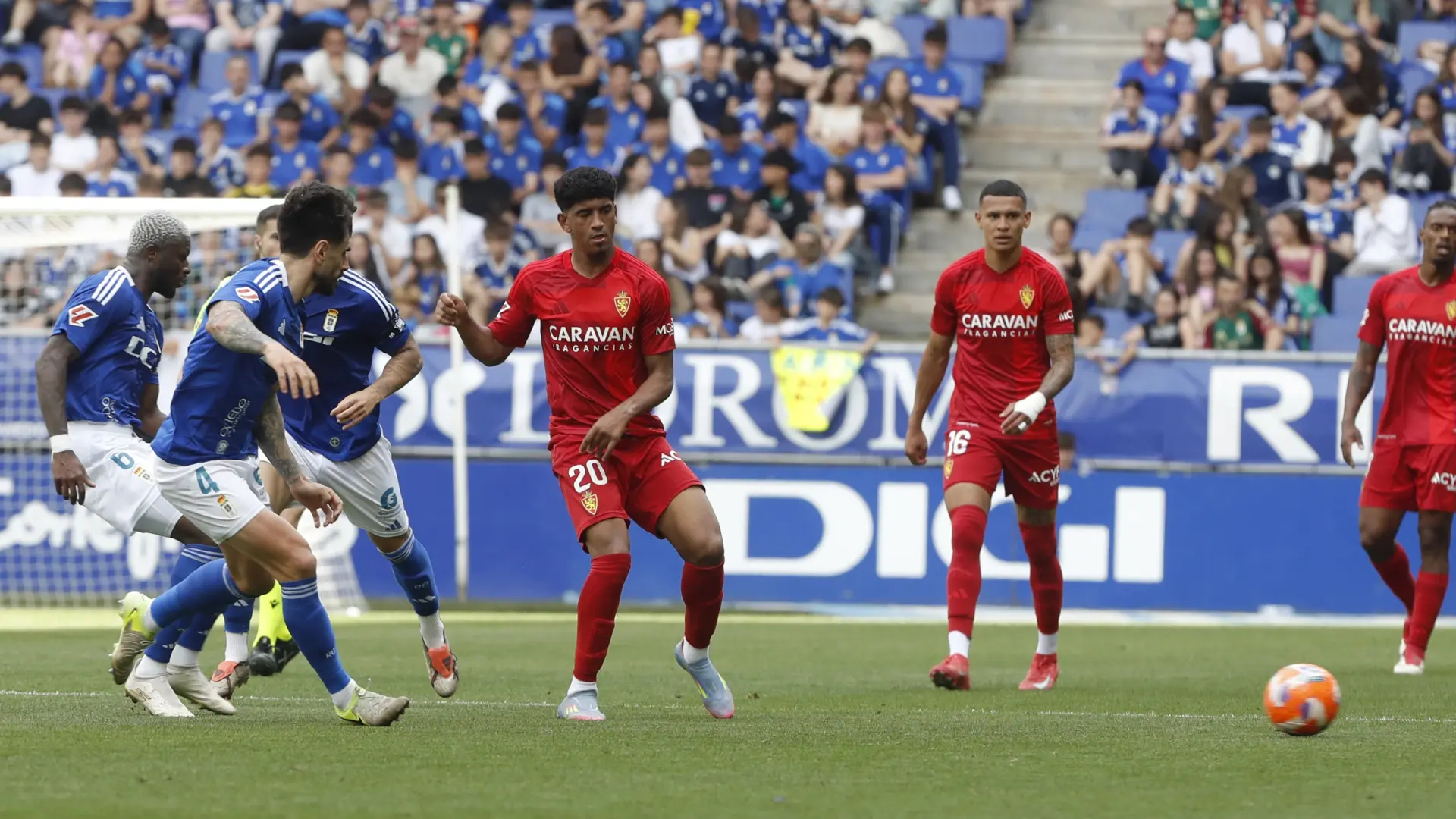 Resumen del partido Oviedo-Real Zaragoza: resultado, gol, la polémica...