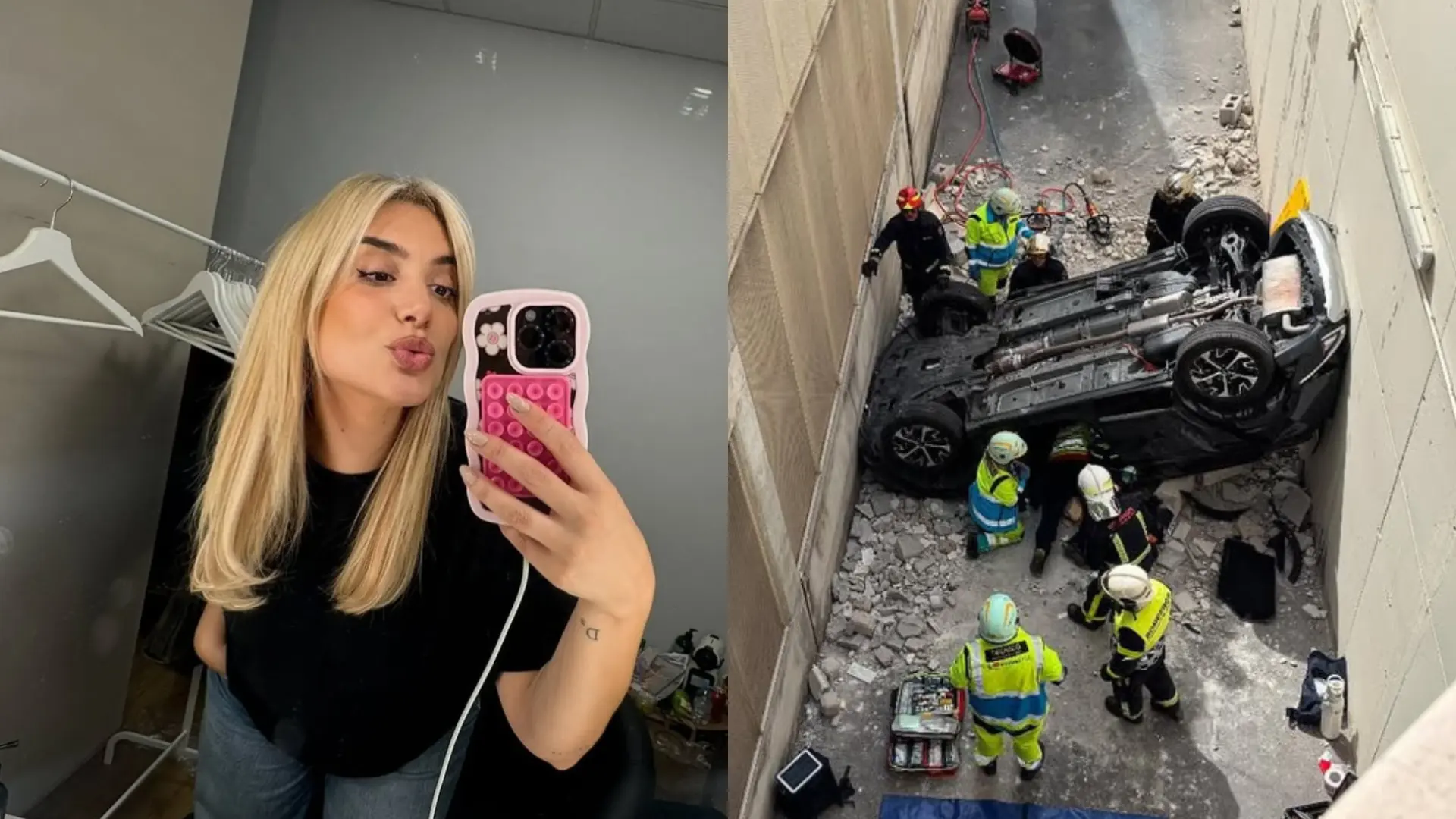 María Roberts, la peluquera de los famosos, tras caer de 8 metros con ...