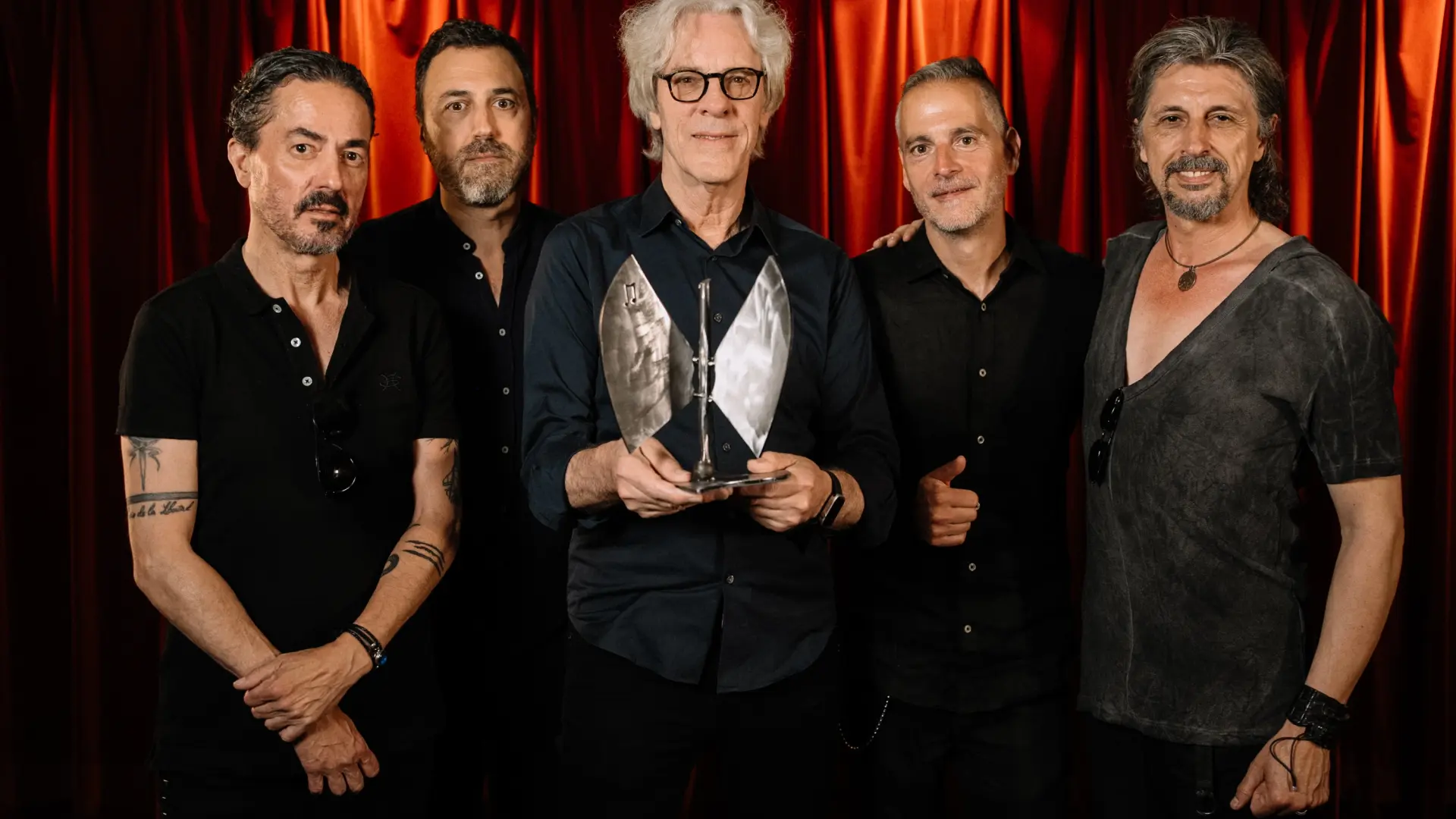 Stewart Copeland recibe por sorpresa el Premio Global de la Música Aragonesa: "Es un honor para mí"