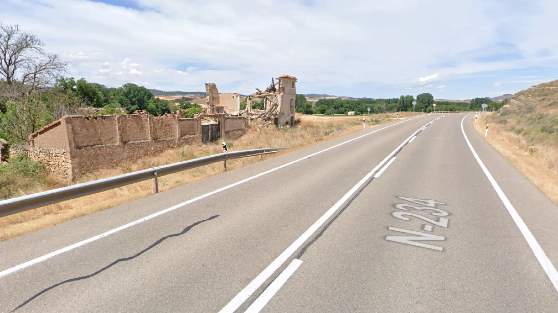 Comienzan las obras de mejora en la variante sur de la carretera N-234 en Teruel