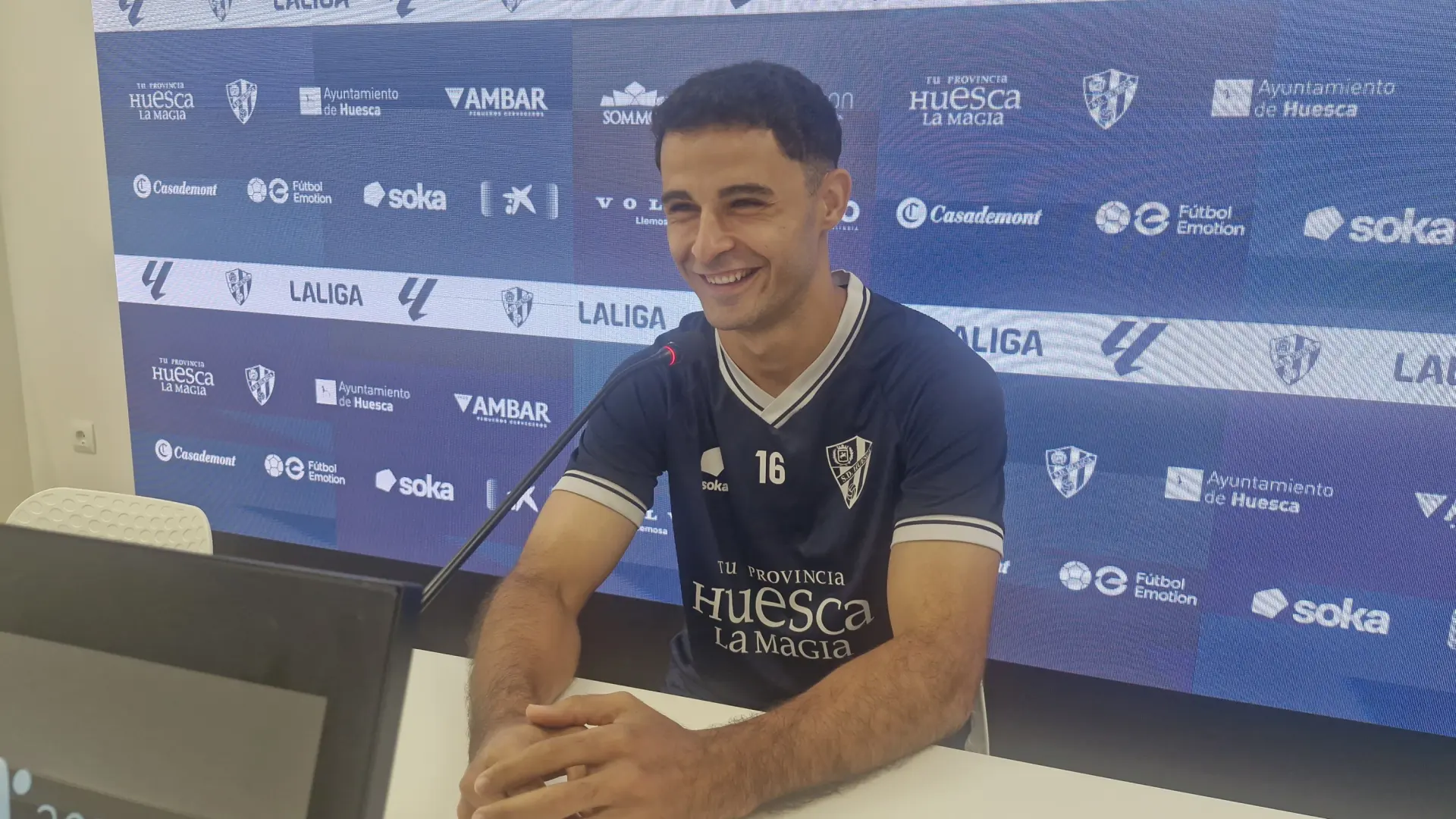 Jesús Álvarez, jugador de la SD Huesca: “Queremos redimirnos en casa ...