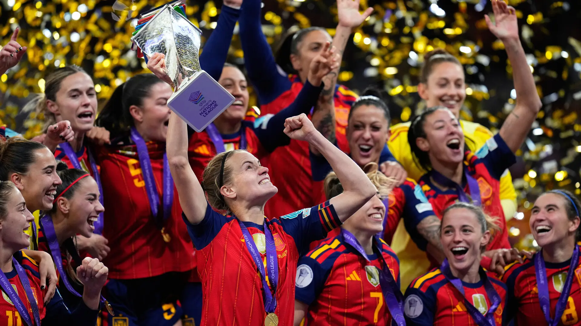 La zaragozana Mapi León conquista con España la Liga de Naciones tras ...