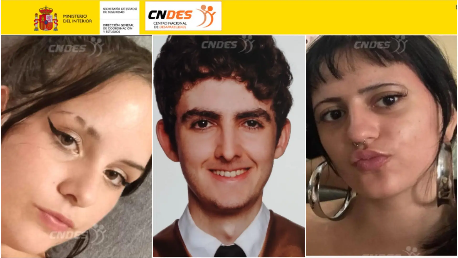 La Policía Nacional busca a otros tres jóvenes desaparecidos en Zaragoza