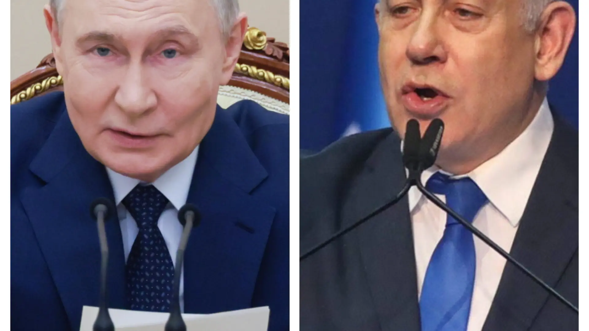 Vladimir Putin y Benjamin Netanyahu abordan por teléfono la situación ...