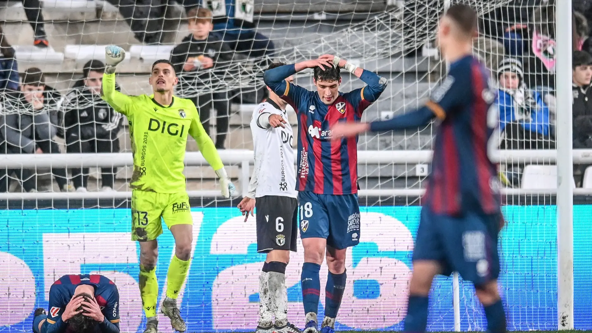 La SD Huesca no da para más y pierde en Burgos (1-0)