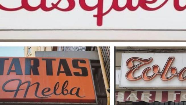 Los rótulos, neones y letreros más bonitos de Aragón, en peligro de ...
