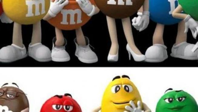 El M&M verde pierde sus tacones y revoluciona Estados Unidos