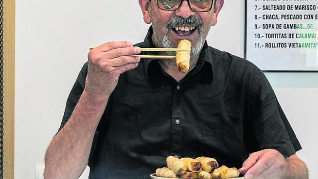 Chema Mazo, actor: "Yo abro el frigo y me apaño con lo que tengo"