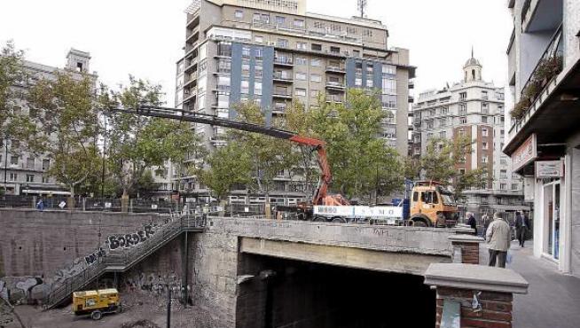 Comienza el trabajo previo para sustituir el cubrimiento del río Huerva Comienza el trabajo previo para sustituir el cubrimiento del río Huerva