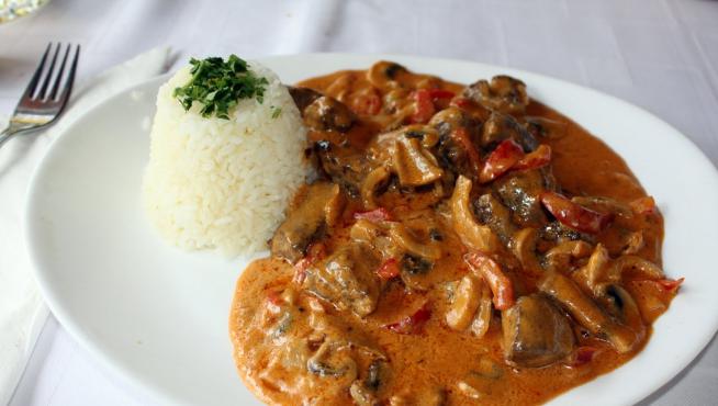 Receta de solomillo Strogonoff de la madre Rusia