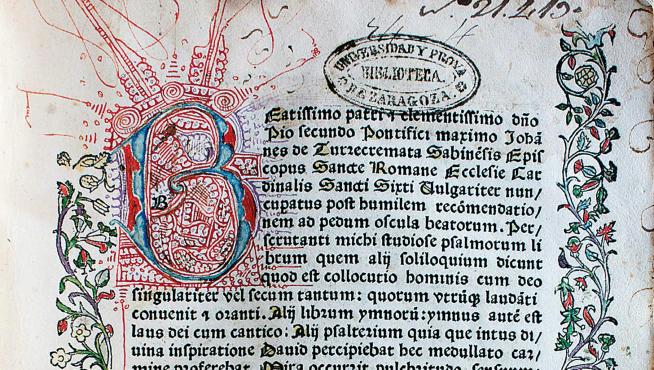 Incunables, un tesoro en la biblioteca