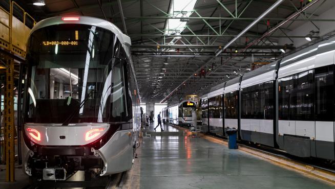 CAF probará en abril en tren impulsado por hidrógeno fabricado en Zaragoza