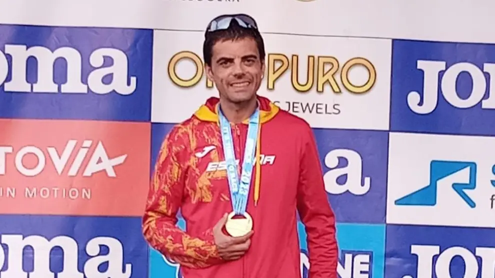 David Traid se proclama campeón de Europa máster de 20 kilómetros marcha David Traid se proclama campeón de Europa máster de 20 kilómetros marcha