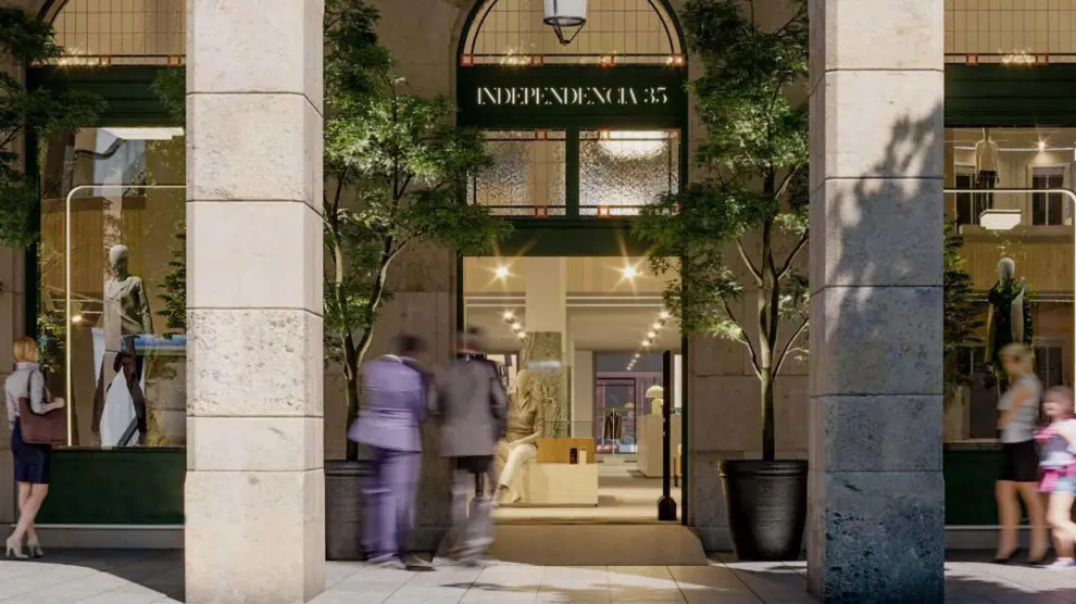 Fachadas De Antiguos Edificios Comerciales