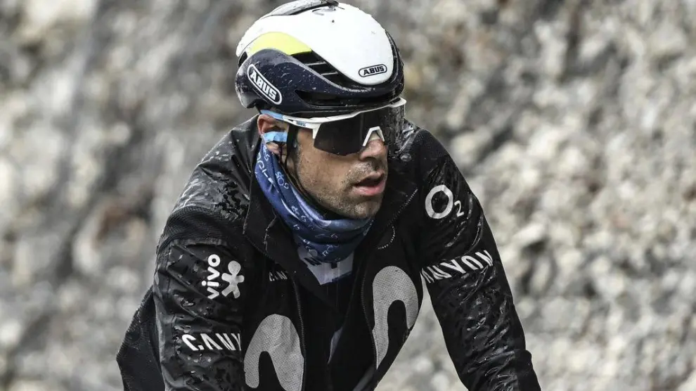 El ciclista aragonés Jorge Arcas, protagonista en la Tirreno-Adriático