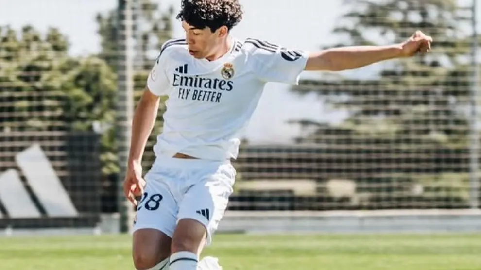 Enzo Alves, hijo de Marcelo, brilla en el Real Madrid juvenil que ...
