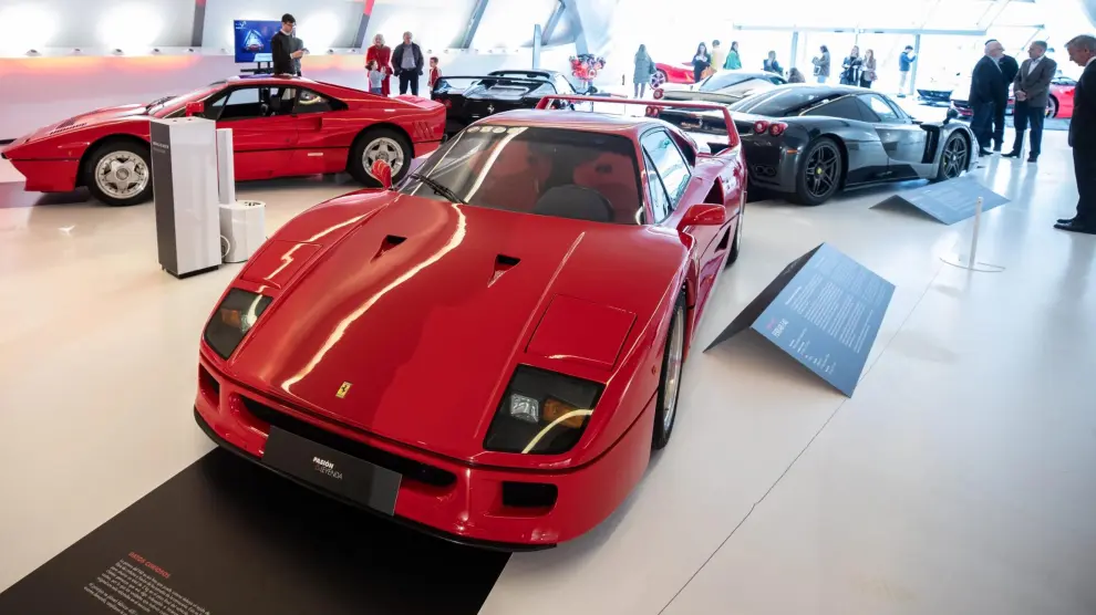 Estos son los 14 coches de Ferrari que puedes ver en Zaragoza