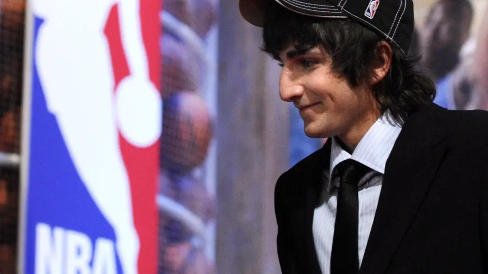 Ricky Rubio, elegido con el número cinco del 'draft'
