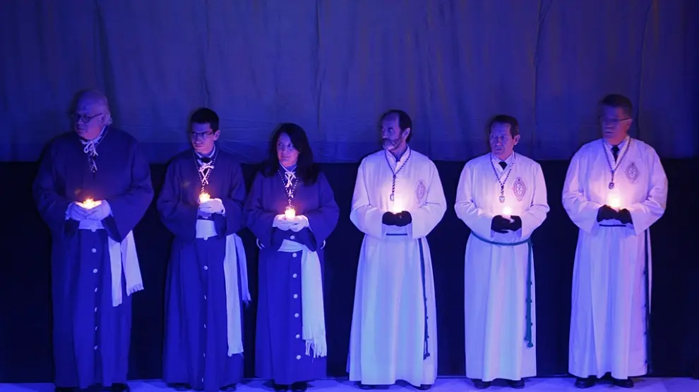 Preludio de la Semana Santa en Zaragoza con el 'Dominum Nostrum'