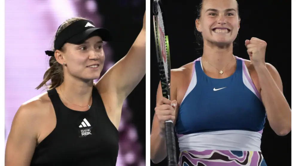 Rybakina y Sabalenka se disputarán el título del Abierto de Australia de tenis