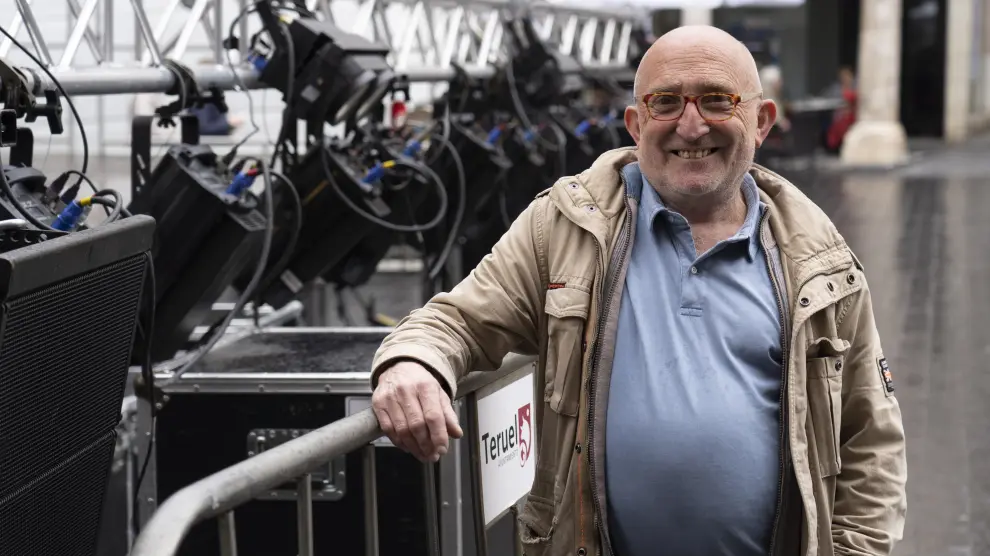 Jesús Puerto, técnico de eventos audiovisuales de Teruel: "Yo pago por ...