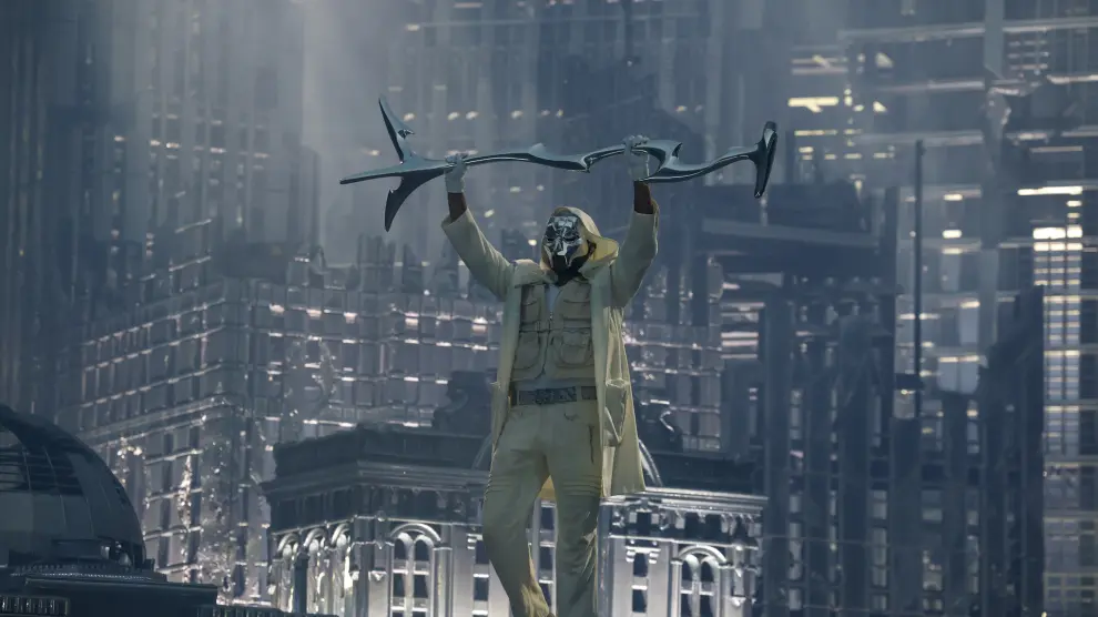 The Weeknd domina Madrid con su efectista espectáculo postapocalíptico